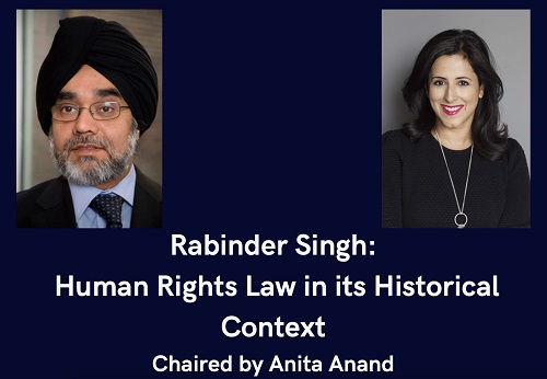 Rabinder Singh: Human Rights Law in its Historical Context | Oxford ...