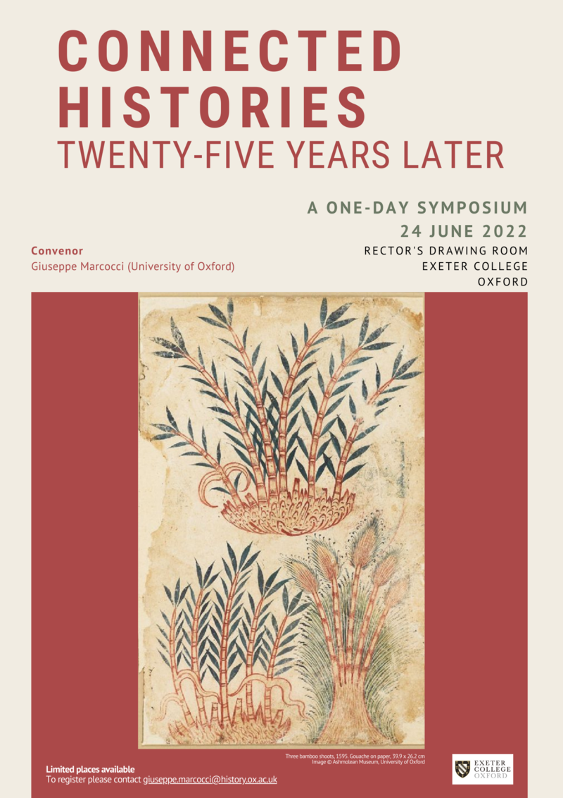 Connected Histories Twenty-Five Years Later | Oxford Centre for Global ...